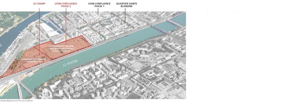 Lyon Confluence - projet urbain - VAD